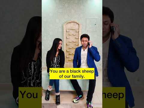 What is the meaning of "BLACK SHEEP" in Hindi #shorts