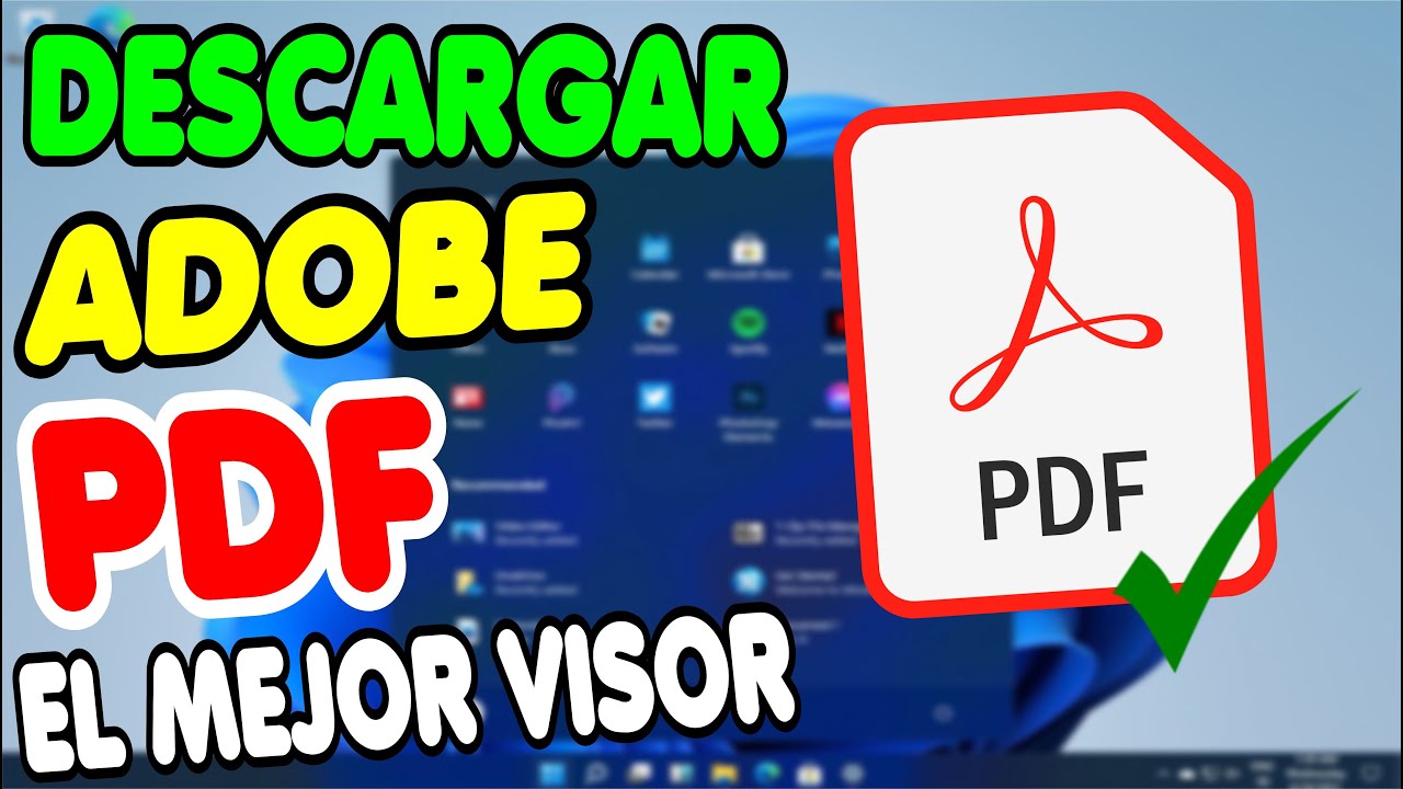 HOW TO DOWNLOAD AND INSTALL ADOBE PDF - New program to read PDF files 2025