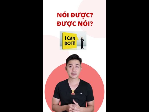 nói được & được nói what's the difference? #learnvietnamese #svff #hoctiengviet #tiengviet #Shorts
