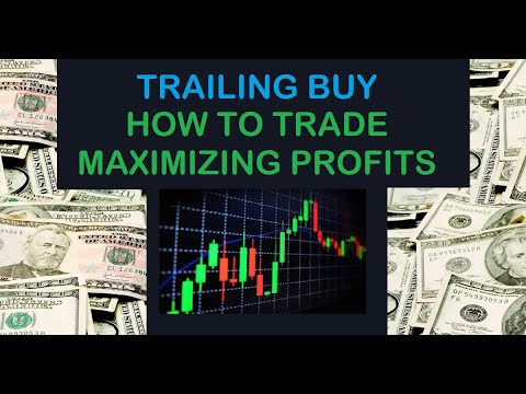 Trailing Buy Orders: how to trade buying at the best price #trailingstoploss #trailing