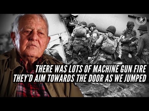 101st Airborne Paratrooper Describes D-DAY and MARKET GARDEN Combat Jumps | Guy Whidden