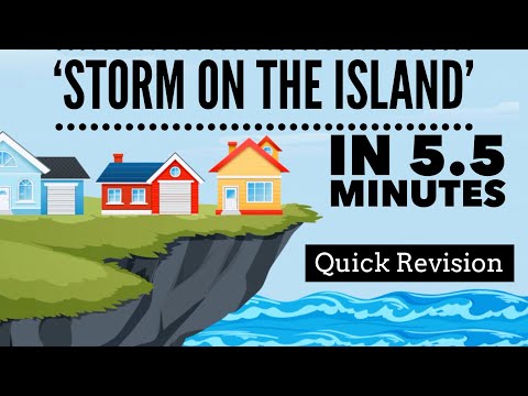 'Storm on the Island' by Seamus Heaney in 5.5 Minutes: Quick Revision