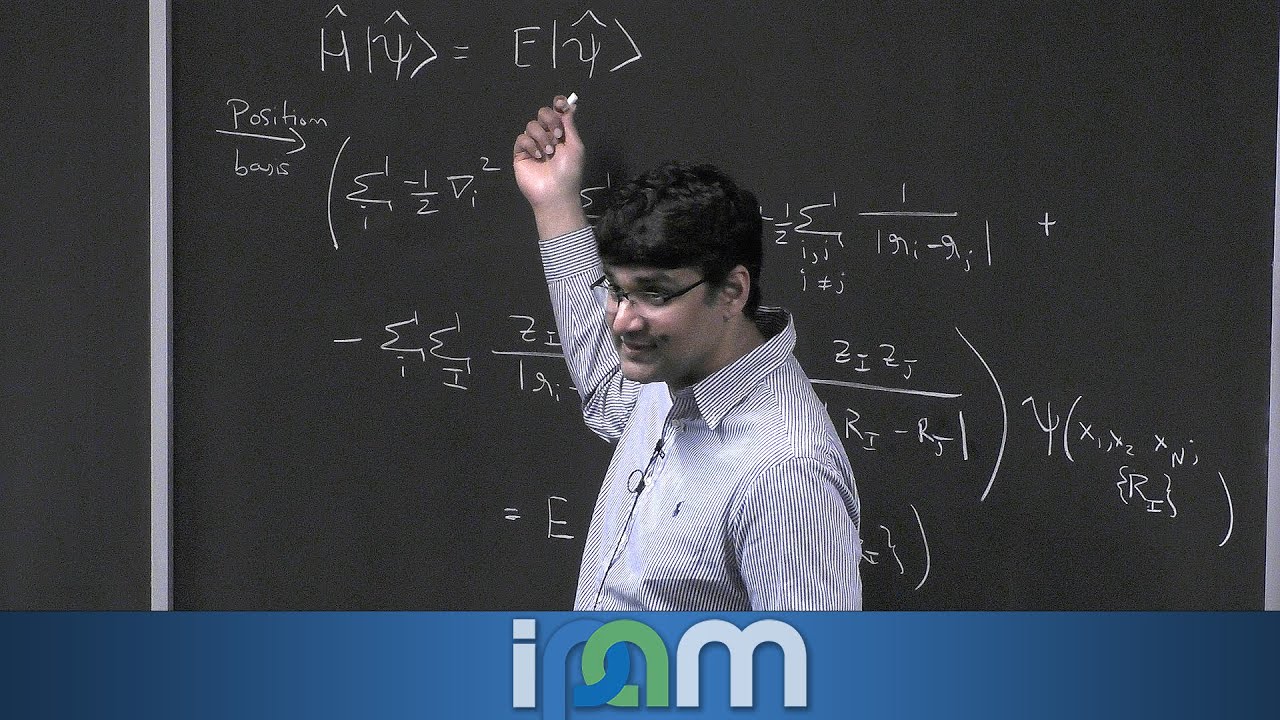 Vikram Gavini - DFT 1 - Density functional theory - IPAM at UCLA