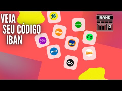 como conseguir o código do iban do banco