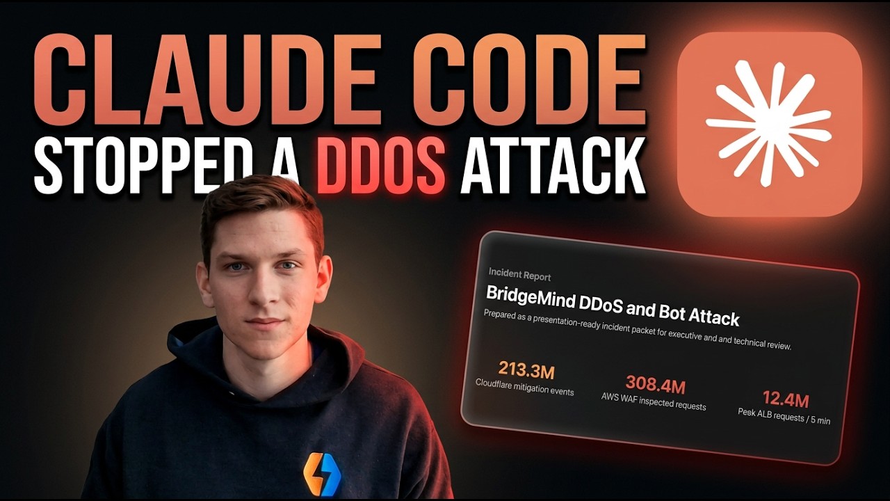 How Claude Code Stopped A DDoS Attack