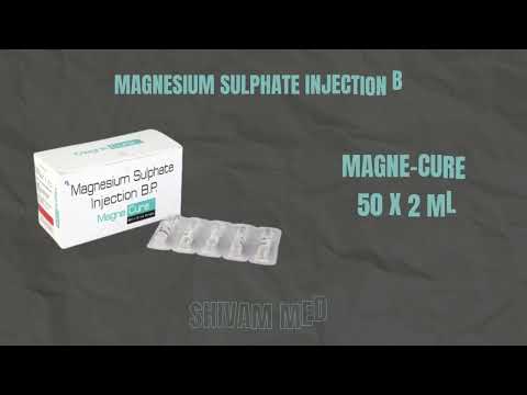 Magnesium Sulphate Injection - MgSO4 Injection Latest Price ...