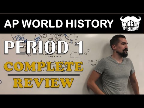 COMPLETE REVIEW - AP World History Modern - Period 1 (1200-1450) with Timestamps