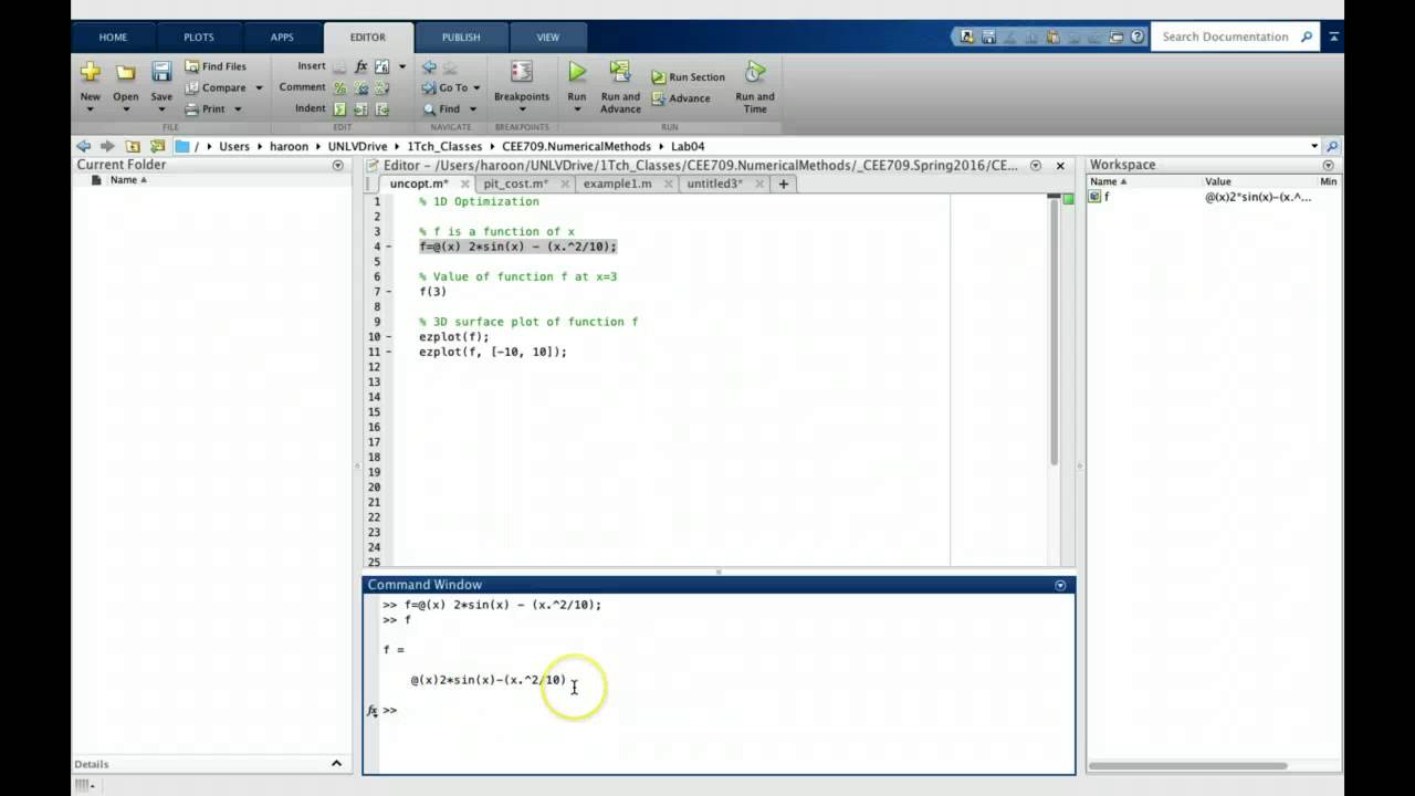 Lab04_1: Coding Math Functions