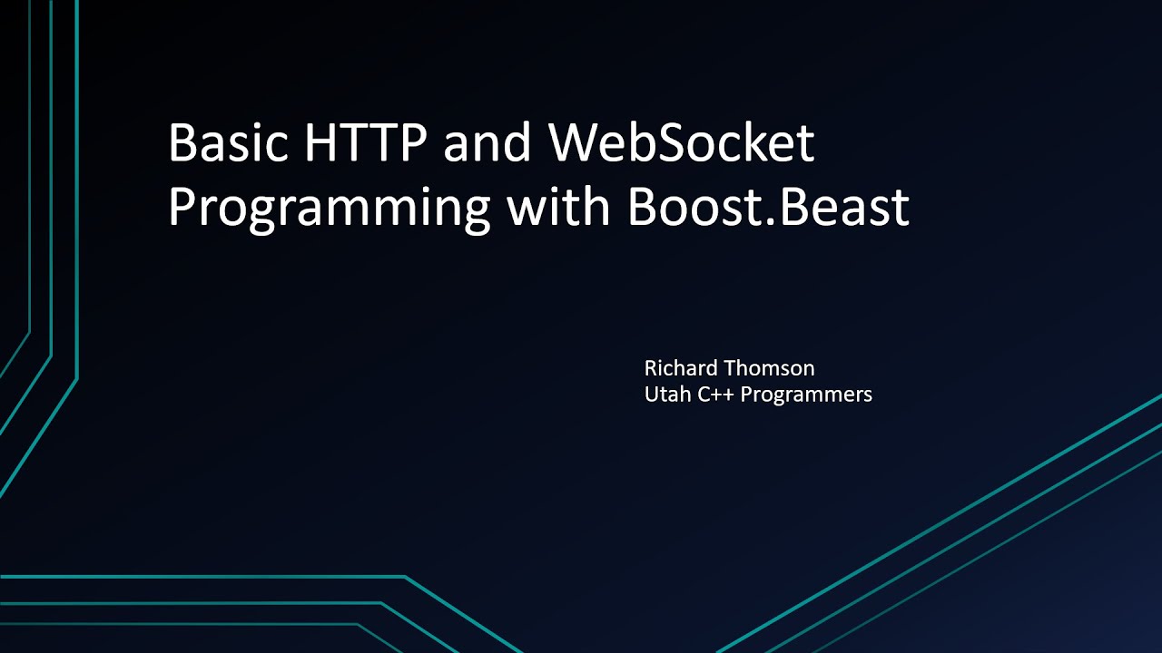Basic HTTP and WebSocket Programming with Boost.Beast