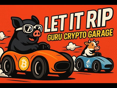 Lulu the Pig vs. The Market – BTC Hits the Gas, ETH Goes Full Boost | Guru Crypto Garage