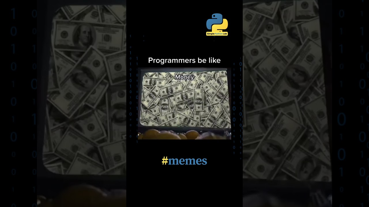 Programmers be like #memes #python #pythontutorial #ai #coding #datascience #numpy #funny #learnpyth