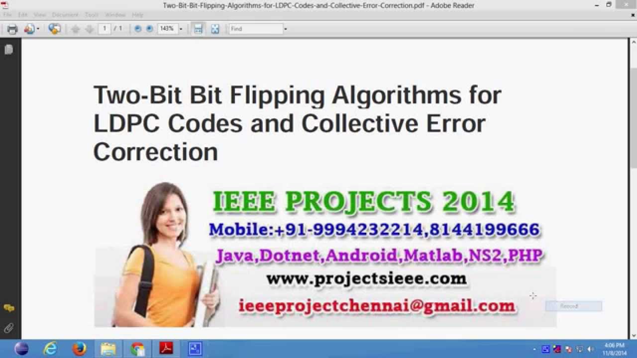 Two Bit Bit Flipping Algorithms for LDPC Codes and Collective Error Correction