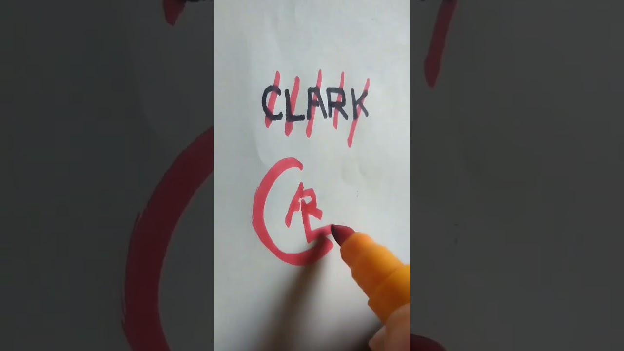 CLARK CREATED BRANDED LOGO #logodesign #logo #art #viral C1,C2,C3,C4,C5,C6,C7