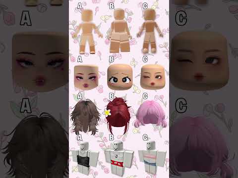 Roblox cute girl avatar choose your favourite look✨💗 #roblox #robloxedit #robloxshorts #shorts