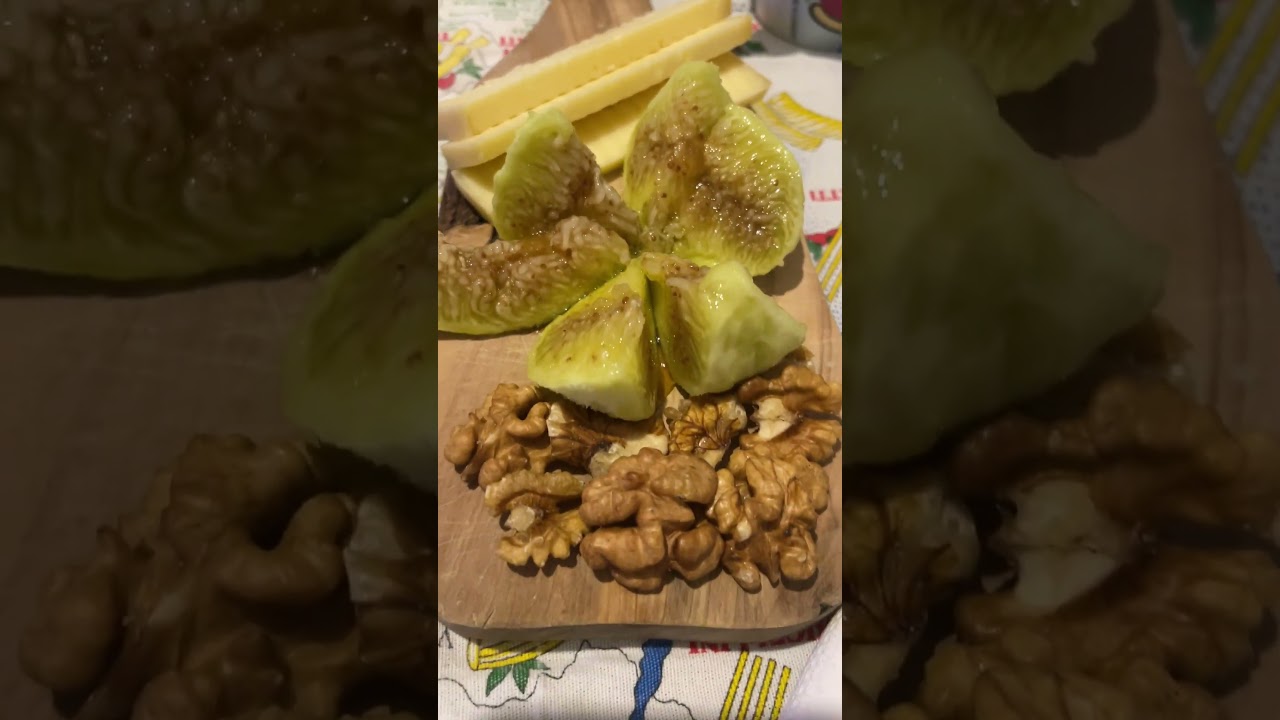 Simple Appetizer with Figs, Walnuts and Cheese | Appetizer Ideas