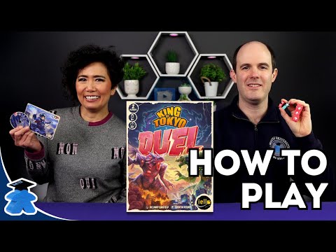 King of Tokyo Duel - How to Play. A board game tutorial