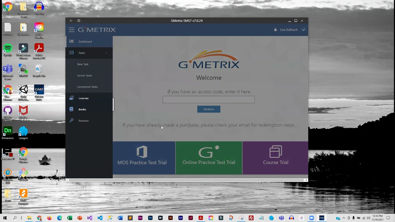 setting up gmetrix for your desktop
