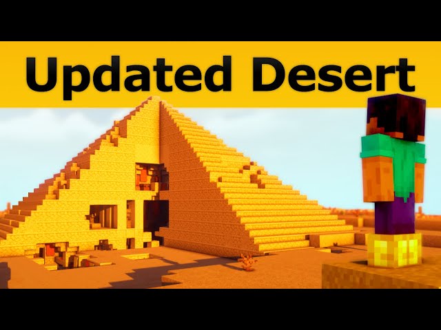 Desert Biome/Pyramid Update Minecraft Data Pack