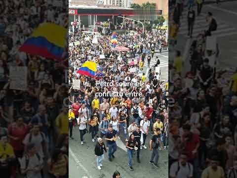 Marchas hoy en Bogotá contra el Gobierno Petro #marchas #bogota #petro #paz #democracia #hoy #ahora