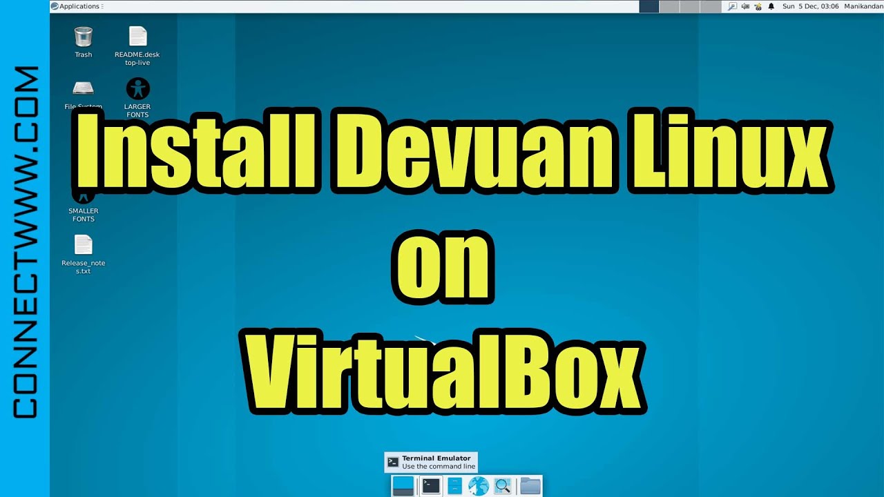How to Install Devuan Linux on VirtualBox | Devuan Chimaera 4.0