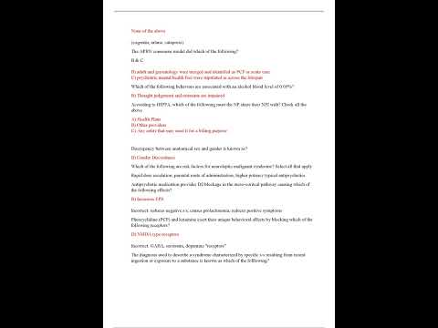 NRNP 6675 MIDTERM EXAM TEST BANK 20232024 INCLUDES 2 PREVIOUSLY TESTED VERSIONS AND A COMPREHENSIVE