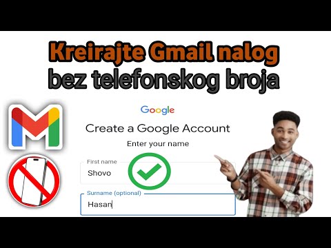 Kako kreirati Gmail nalog bez broja telefona? | Kreirajte Gmail nalog 2025