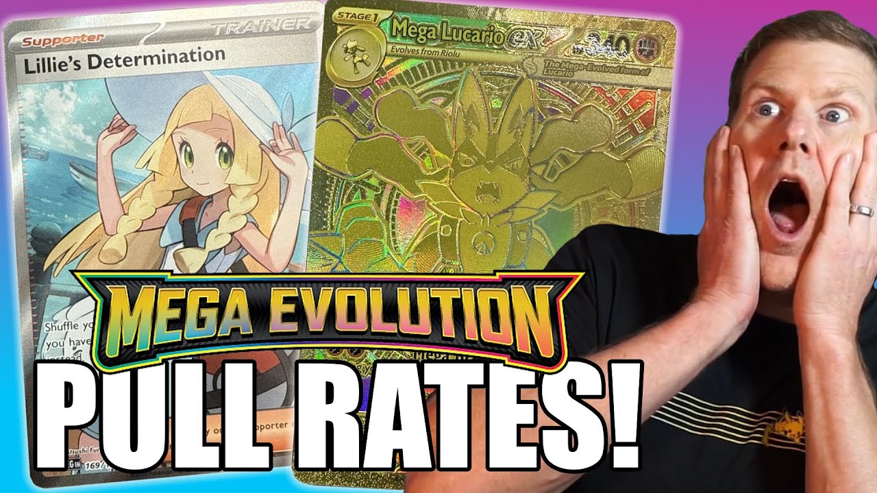 Mega Evolution Pull Rates EXPOSED: From 3000+ Packs!