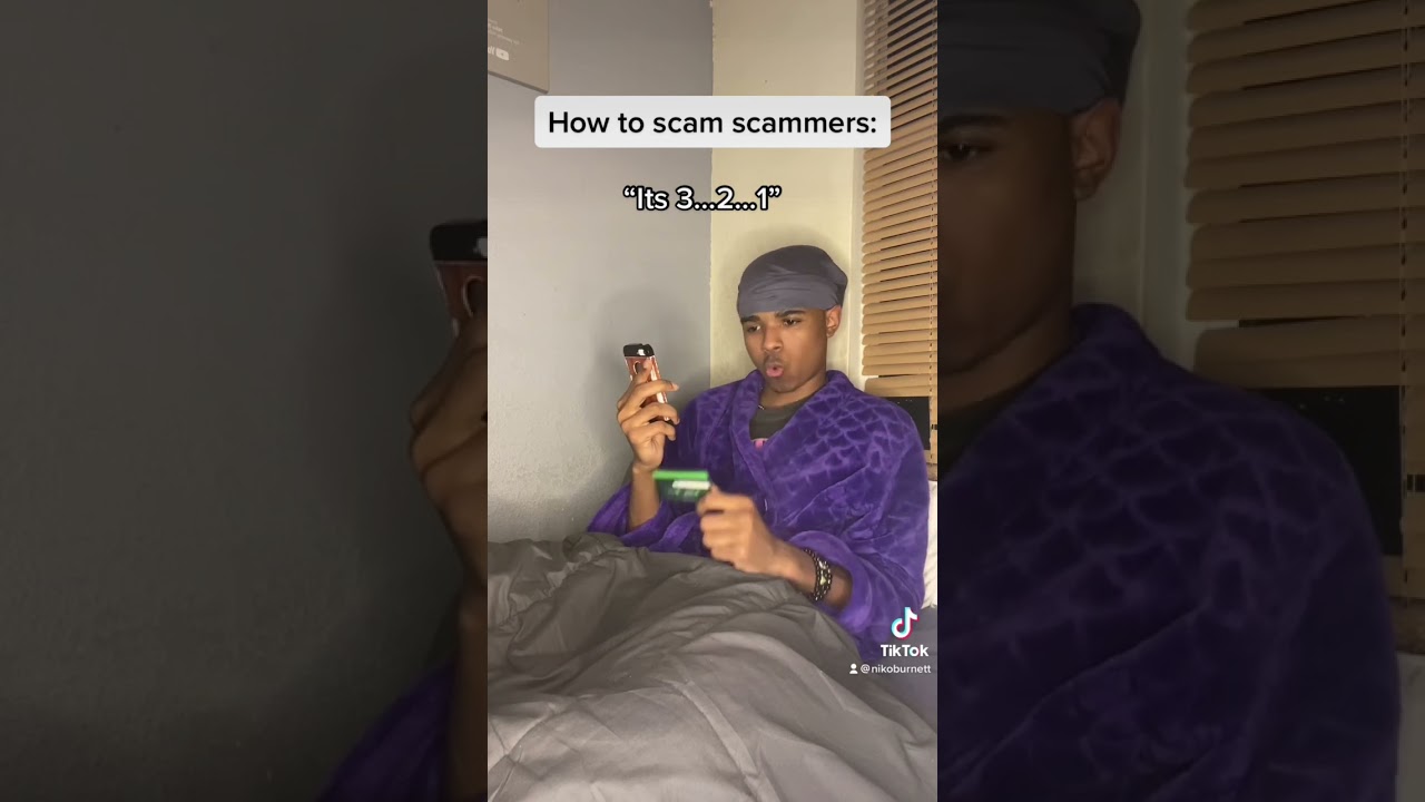 How to scam scammers