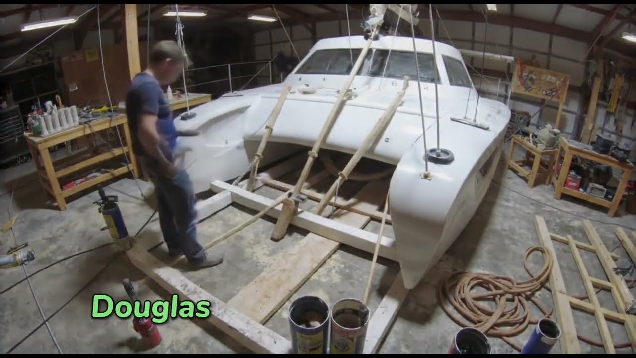 Building a Fuel Efficient Catamaran from Scratch using Plans