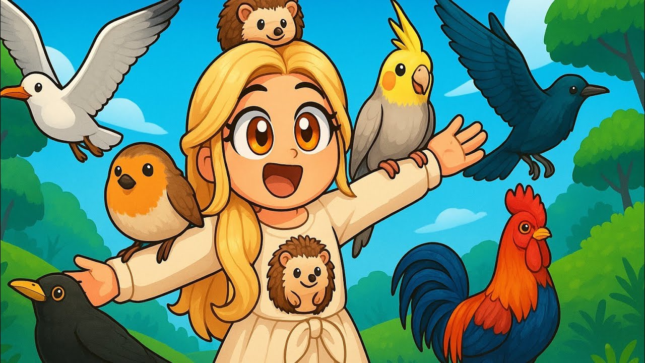 Madison Plays Feather Family Exploring Islands!!