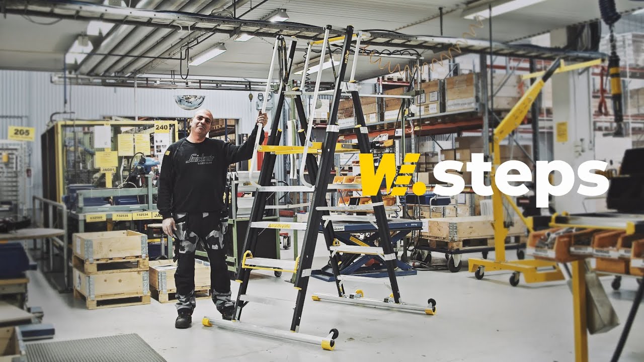 W.steps - Production Height Adjustable Working Platform HAP