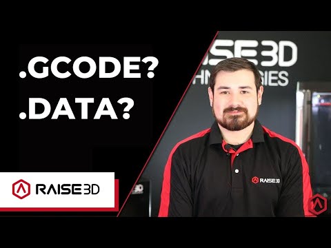 What are .GCODE and .DATA files? | Raise3D ideaMaker Quick Tech Tip