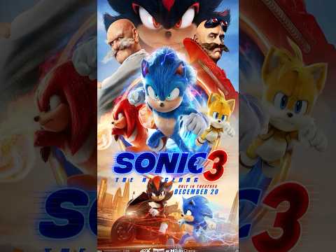 SEGA unveils official Sonic movie 3 poster