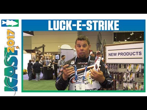New Luck-E-Strike Colors for G5 Crankbait, Trickster and Thumpin Jig with Chris Lane | ICAST 2017