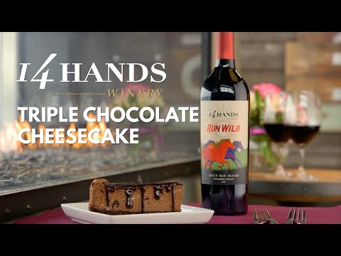 14 Hands Winery - Triple Chocolate Cheesecake