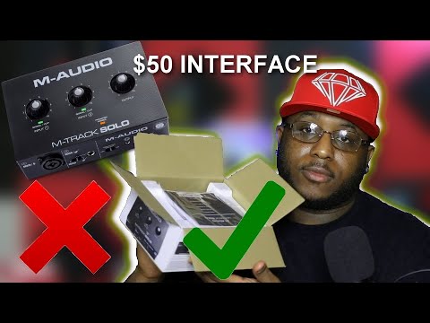 M-Audio M-Track Solo interface review