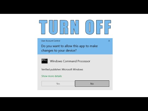 TURN OFF UAC In Windows 10 - Most Annoying Feature