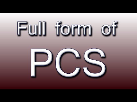 Full form of PCS