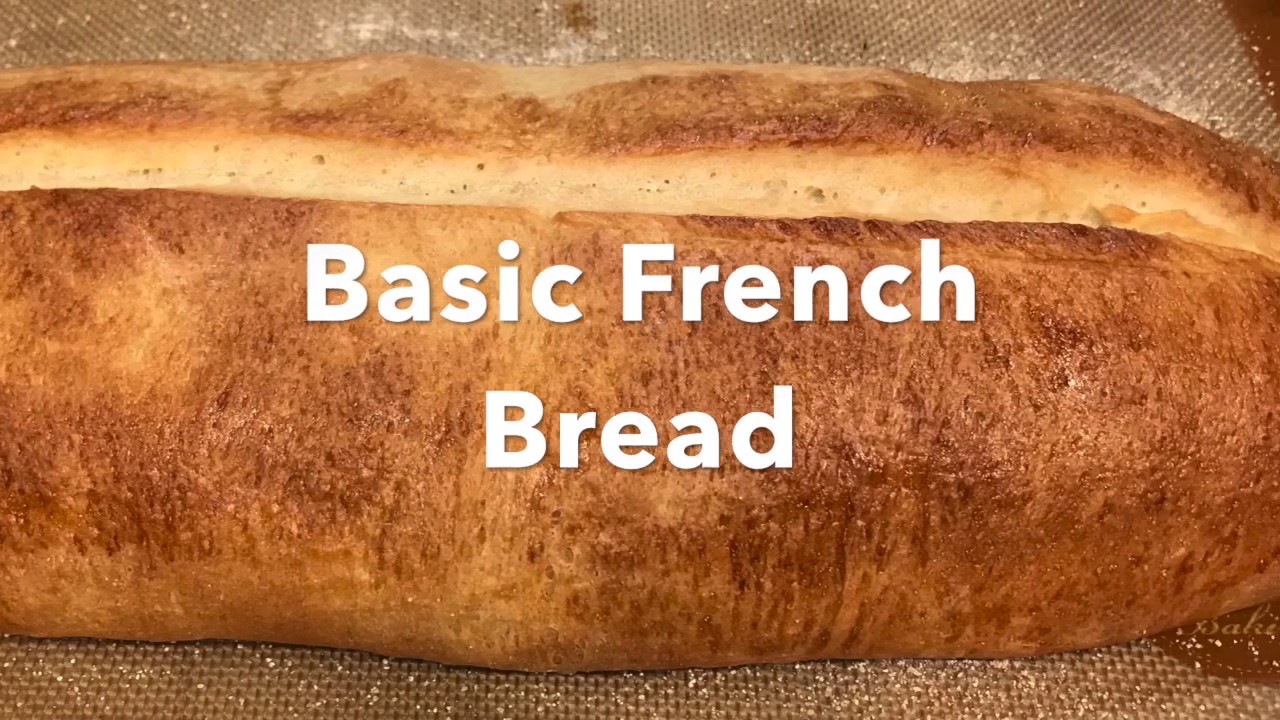 Basic Crusty French Loaf Bread