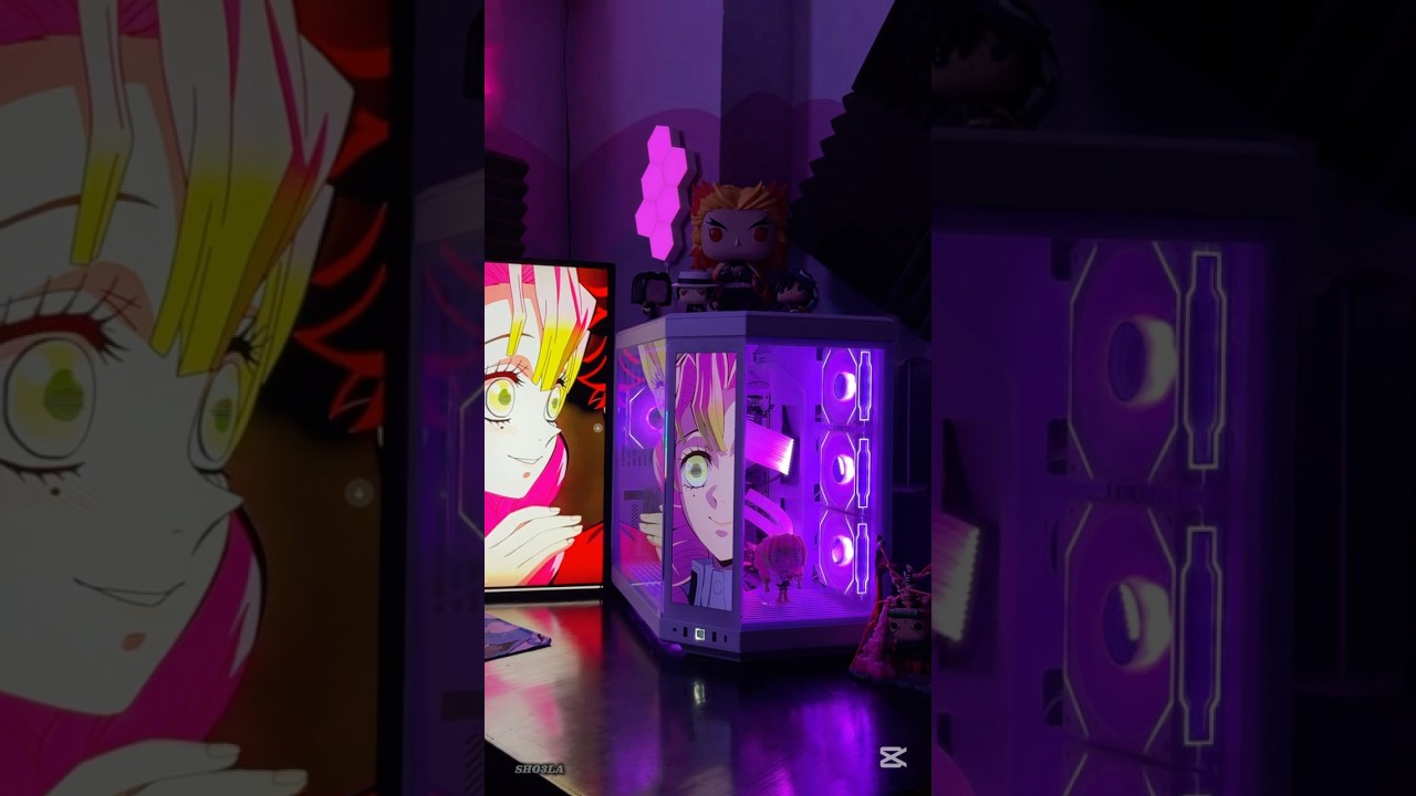 Mitsuri❤️🗡️              #anime #demonslayer #mitsuri #gaming #setup #technology #wallpaper