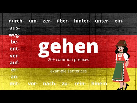 21 Prefixes to gehen (with example sentences)