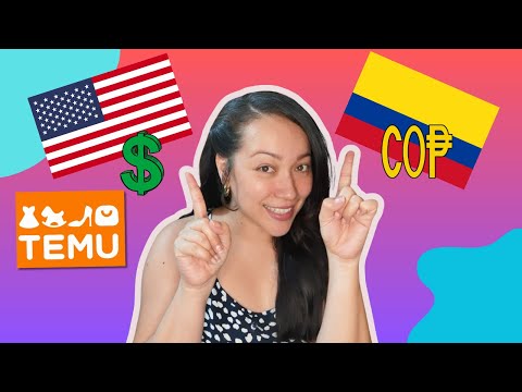 CÓMO CAMBIAR DE DOLARES A PESOS COLOMBIANOS PARA COMPRAR EN TEMU