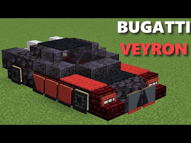Bugatti Veyron Minecraft Map