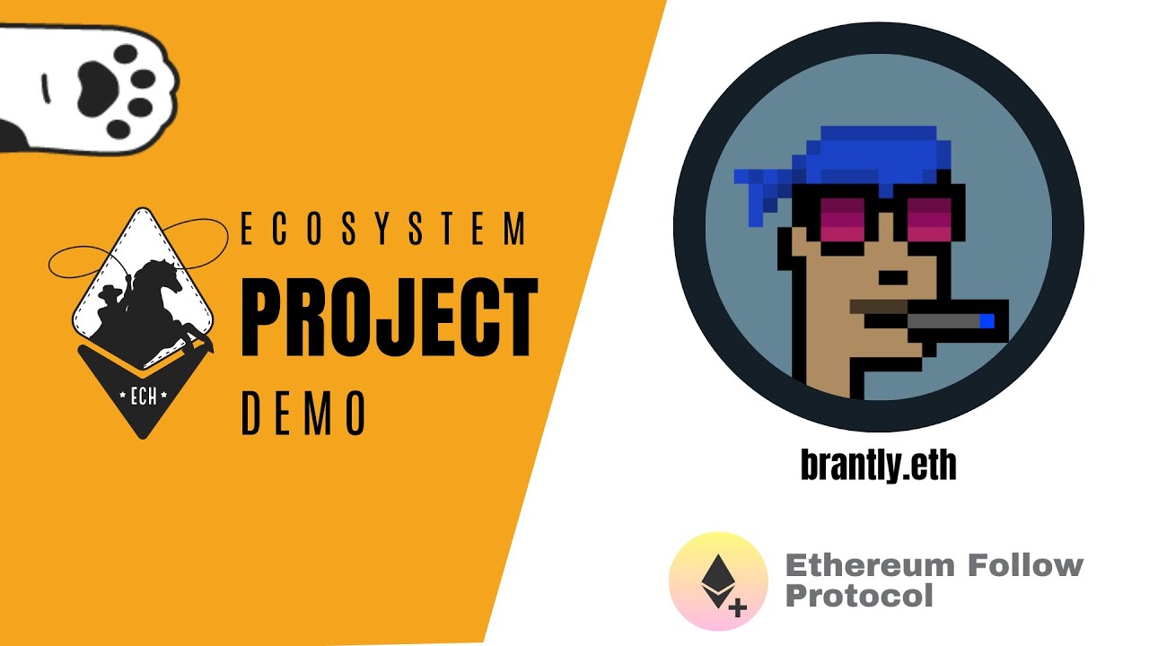 EPD #14: Ethereum Follow Protocol with brantly.eth | Ecosystem Project Demo #ethereum #demo