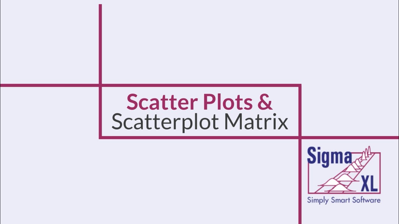 Scatter Plots and Scatterplot Matrix