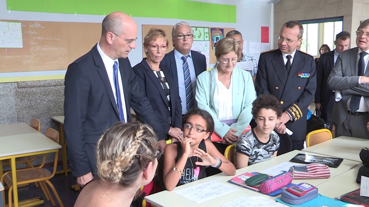#Rentrée2017 : visite du ministre Jean-Michel Blanquer