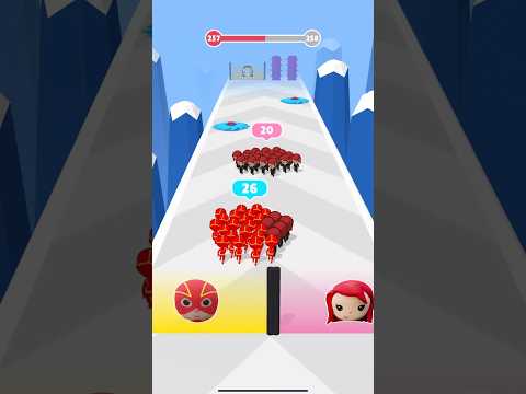 Superhero Merge Battle: Choose Your Hero Wisely! Lvl -257 #crazy #games #shorts #asmr