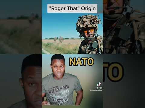 "Roger That" Origin #militaryhistory #militarylife #history #phoneticalphabet #tiktokviral #armylife