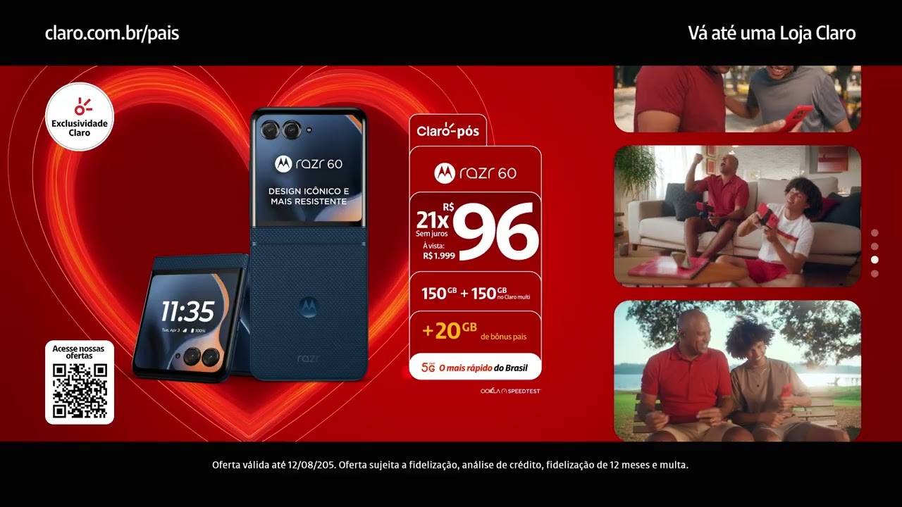 Dia dos Pais tá na Claro | Claro